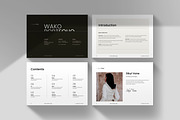 Wako Portfolio and Resume, a Brochure Template by SparkPro | Creative Market
