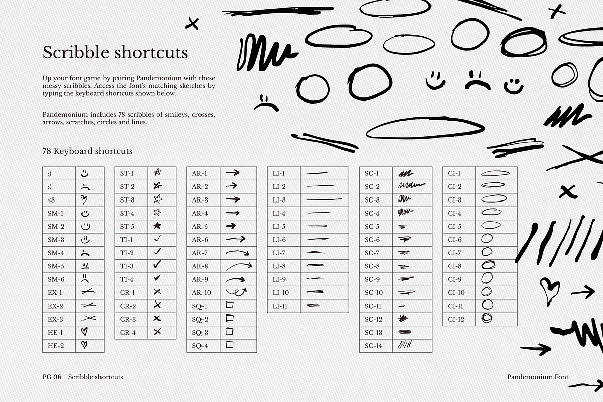 Pandemonium Messy Handwriting Font | pandemonium font, pandemonium font ...