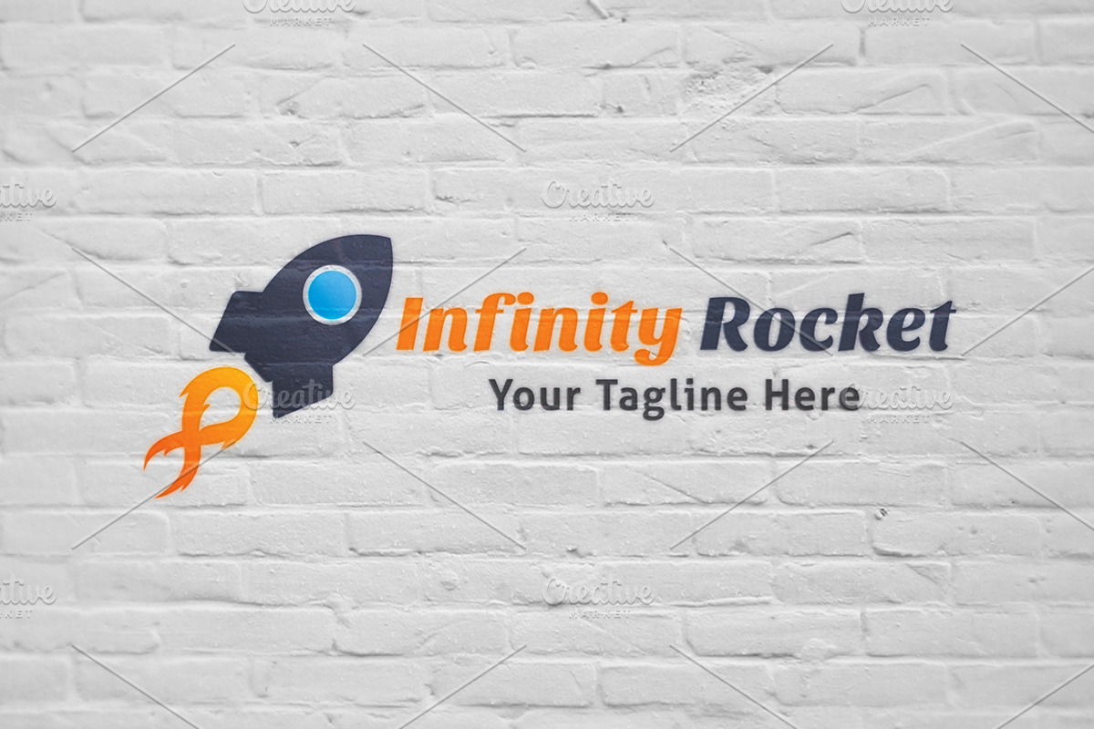 Infinity Rocket Logo, a Branding & Logo Template by Martin-Jamez ...