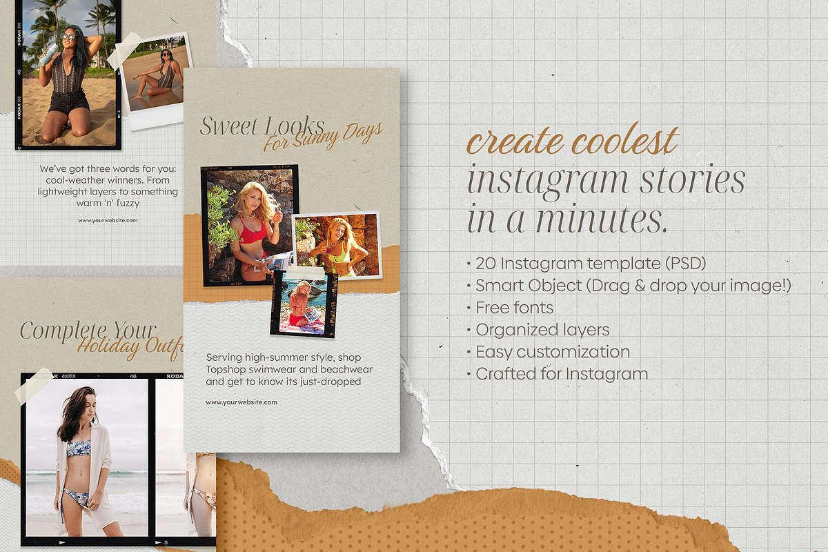 Film Frame Instagram Stories Vol.4, a Social Media Template by muhisya