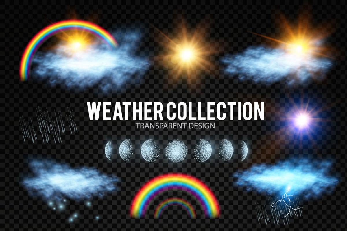 Weather & Forecast Set.Vector, an Object Graphic by feaspb