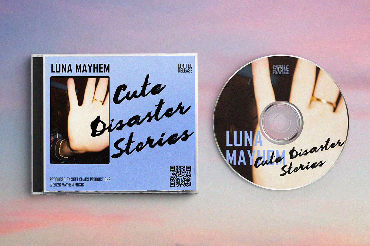 Girly Mayhem Messy Script by Anmark