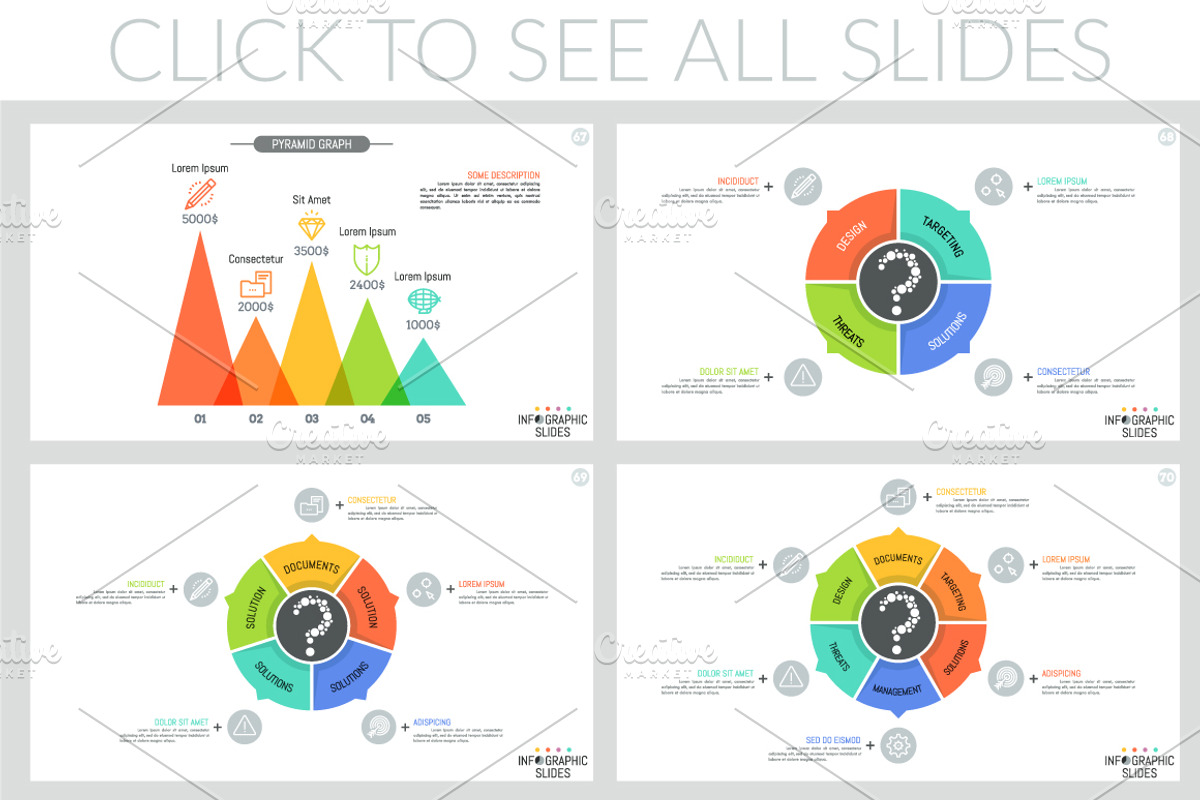 Infographic Slides, a Presentation Template by Andrew Kras Design
