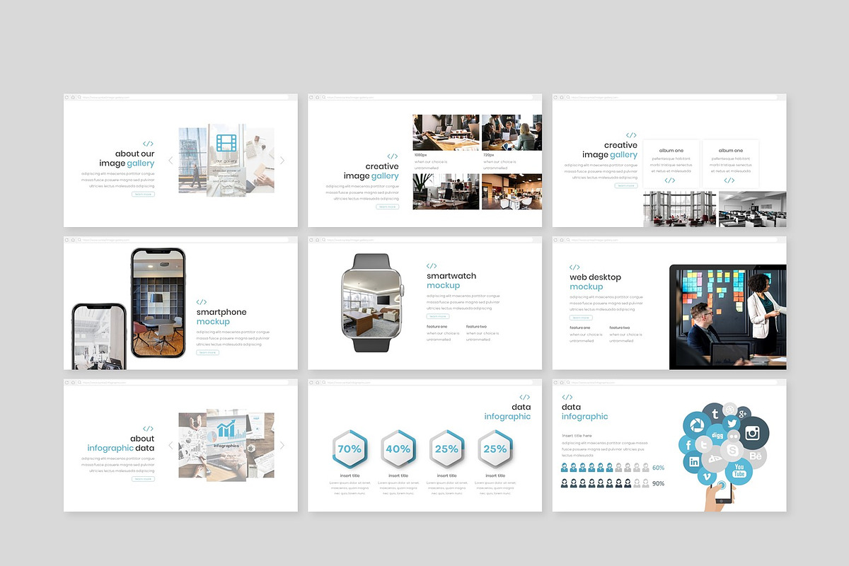 Syntax - Powerpoint Template, a Presentation Template by inspirasign