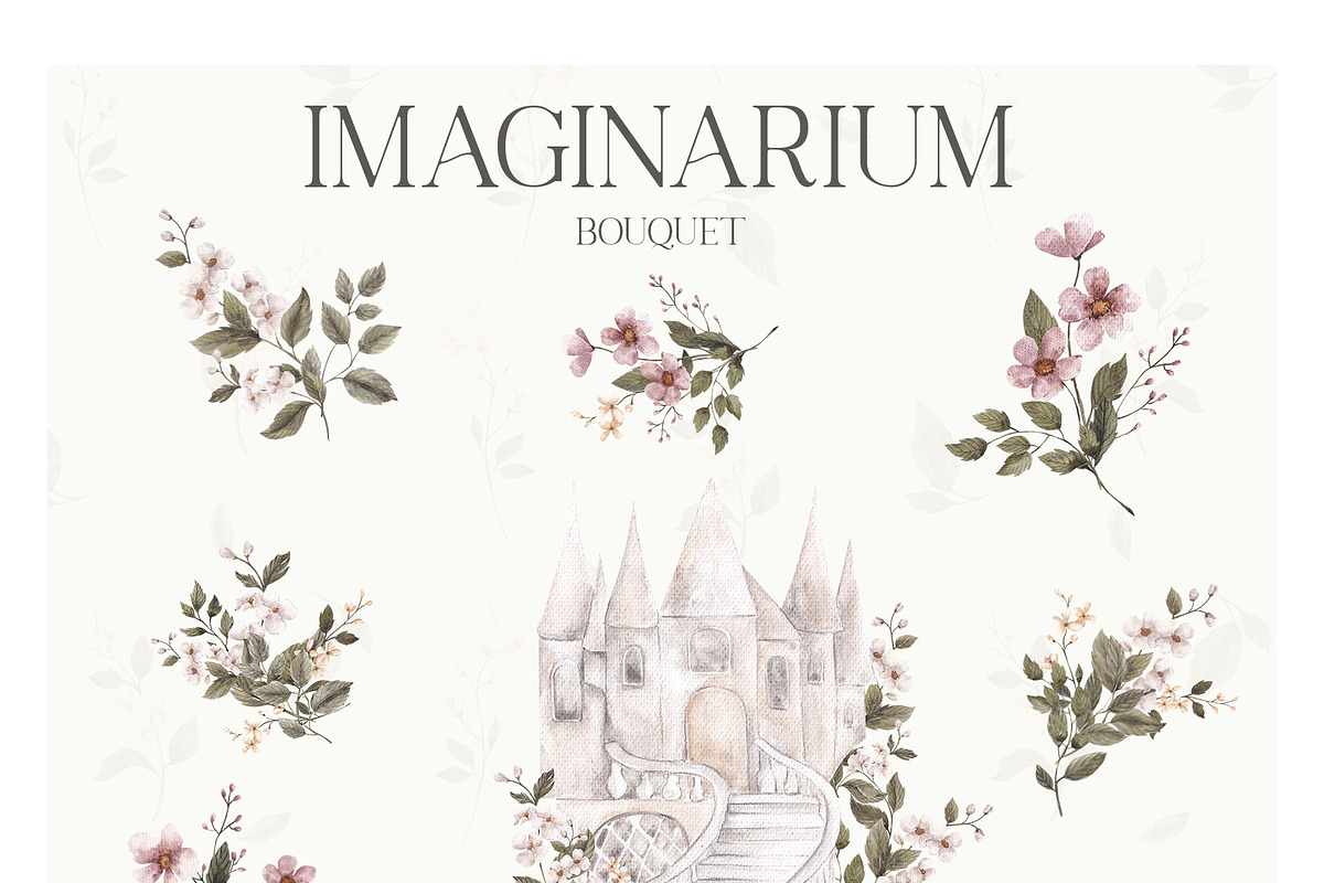 Imaginarium. Fairy tale hand draw art.