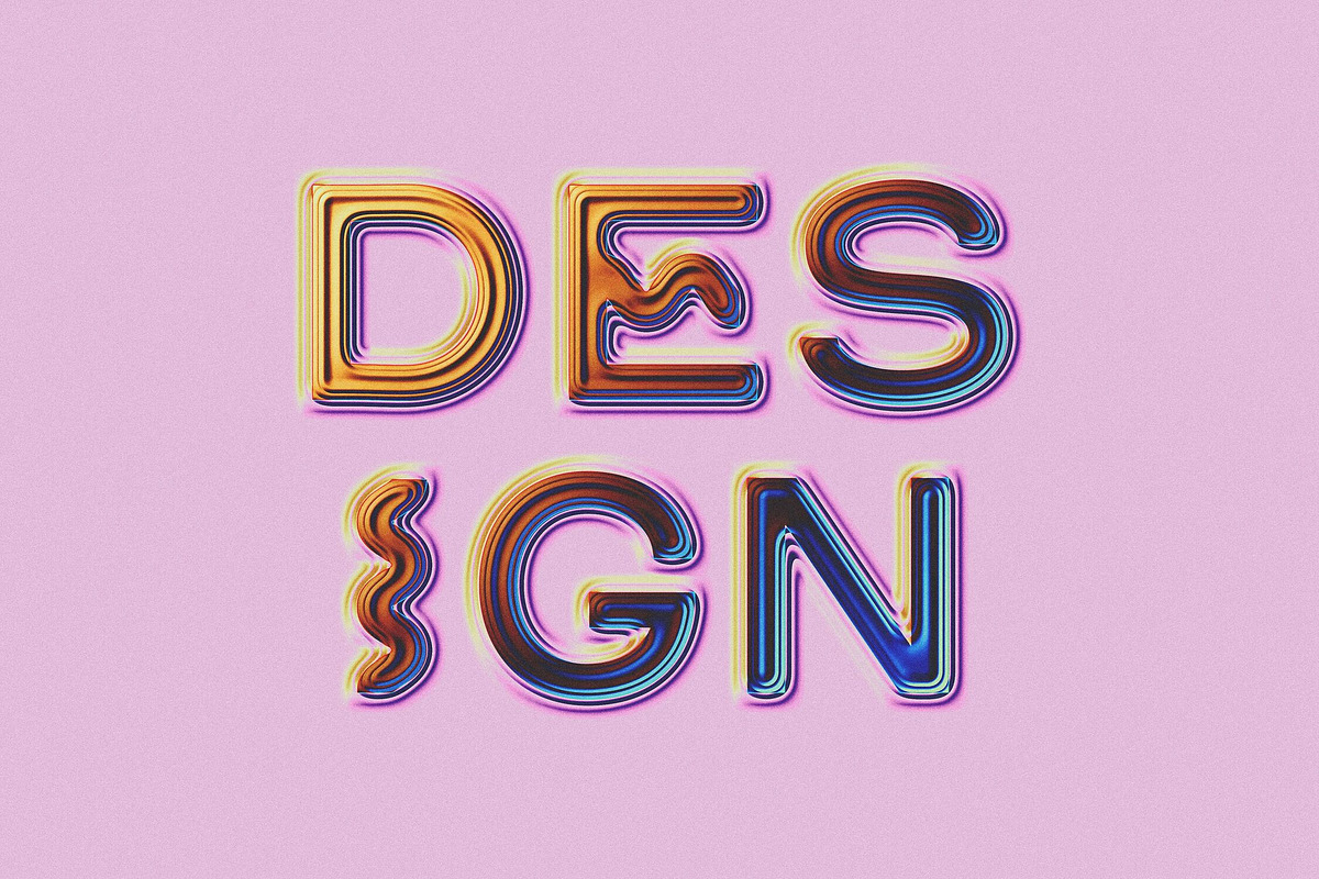 Acid Chrome Text Effect, a Layer Style Add-On by Design Squad