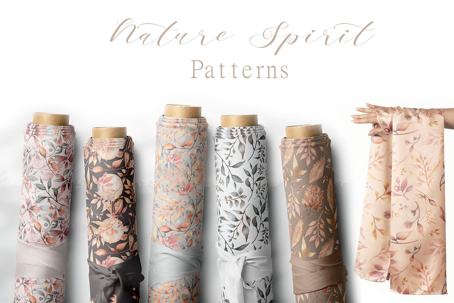 Nature Spirit Patterns, a Pattern Graphic by MayaNavits