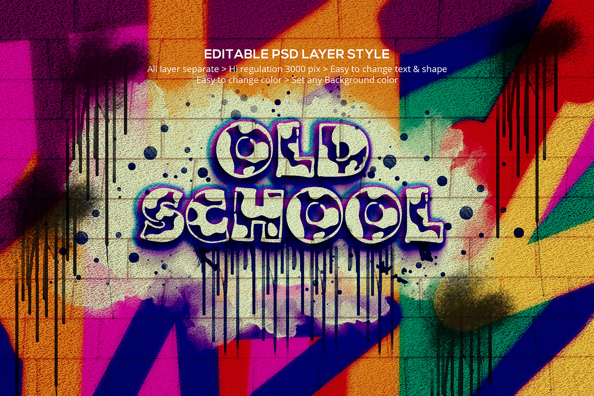 Photoshop Graffiti Text Effect