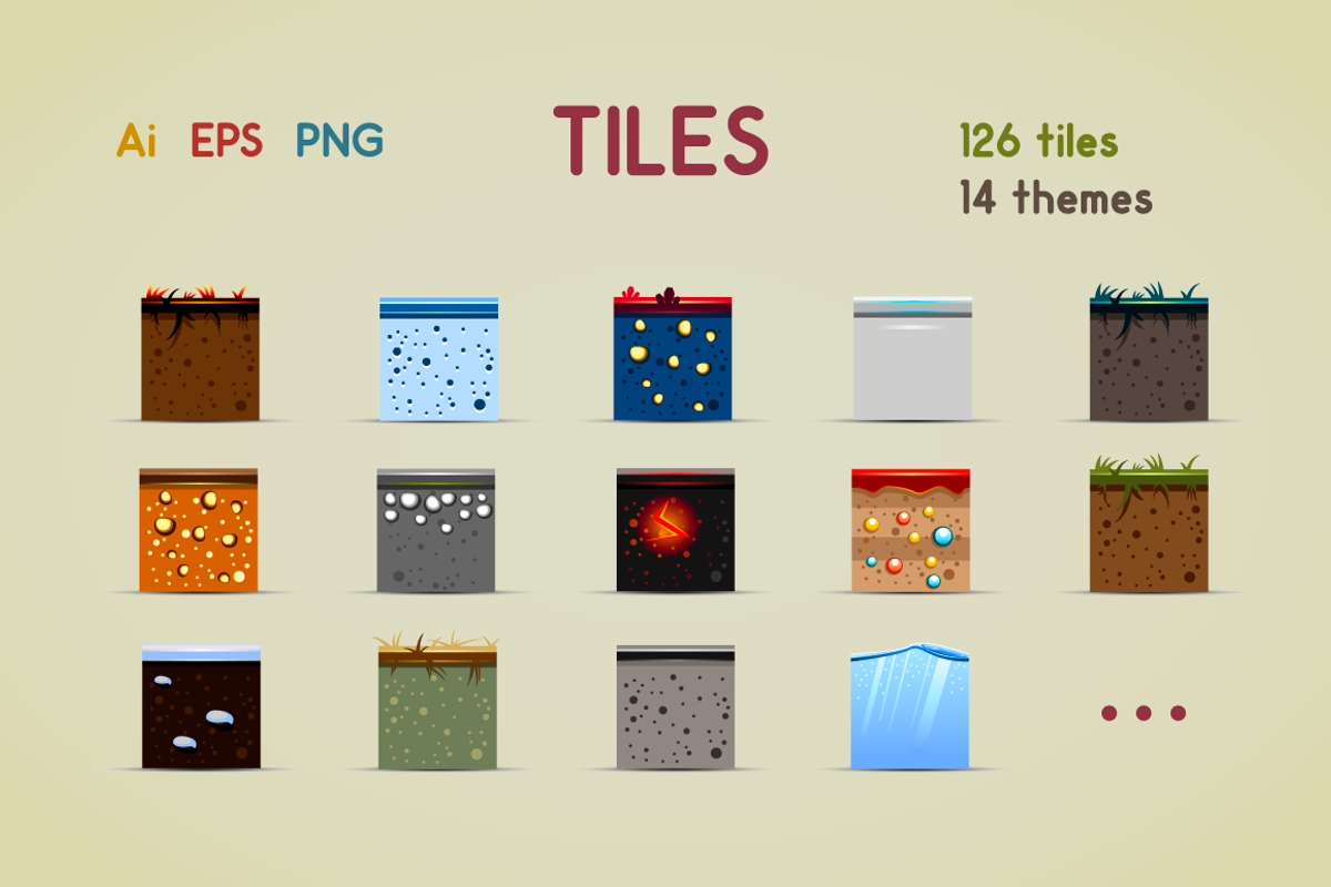 Tiles, an Object Graphic by yurakr