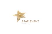 Star event company logo., a Branding & Logo Template by Anton Akhmatov