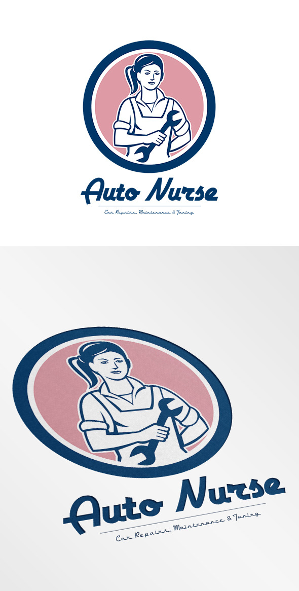 Auto Nurse Car Repairs Logo, a Branding & Logo Template by patrimonio