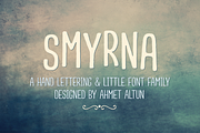 Smyrna Font Family, a Sans Serif Font by Ahmet Altun