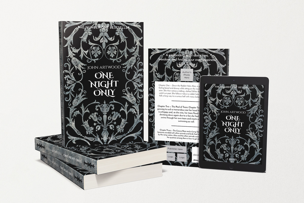 Book Trilogy Cover Design Bundle, a Brochure Template by Olga Begak Art ...