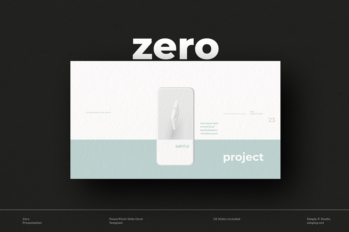 ZERO PowerPoint Template