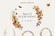 Sweet September - autumn collection, an Illustration by AleksaArt