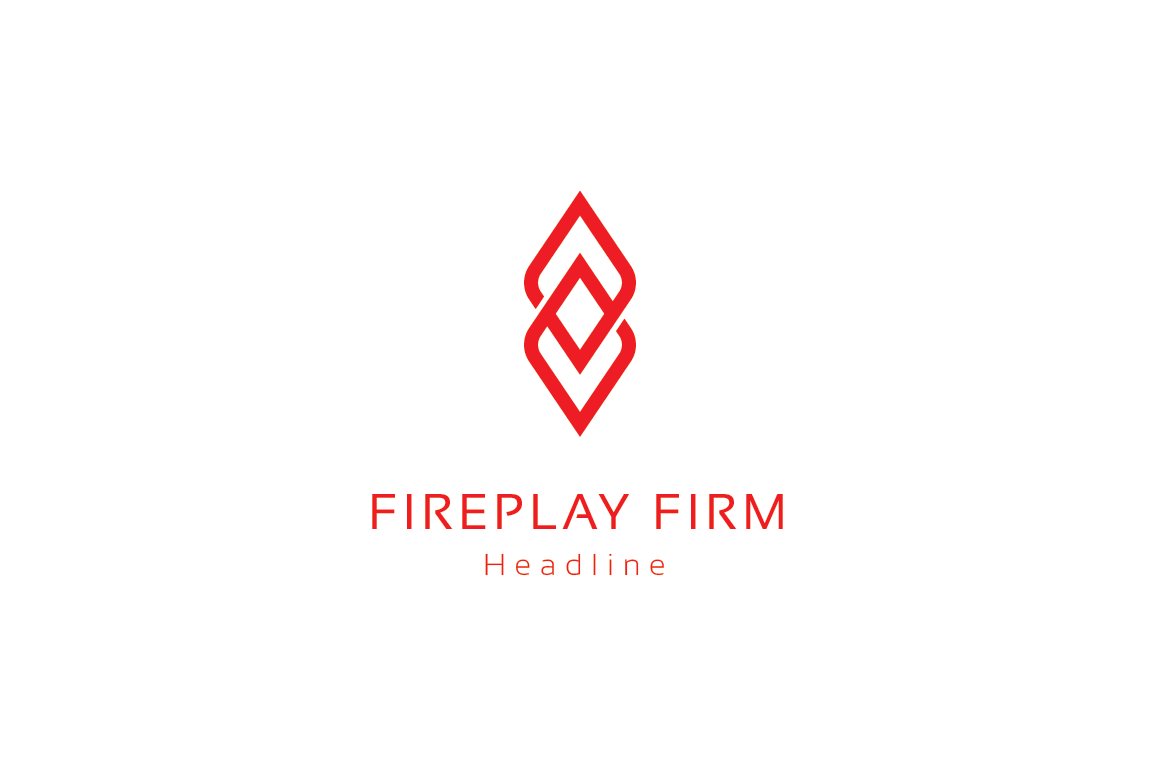 Fireplay firm logo, a Branding & Logo Template by Anton Akhmatov
