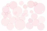 Pink Bubbles Clip Art | Illustrations ~ Creative Market