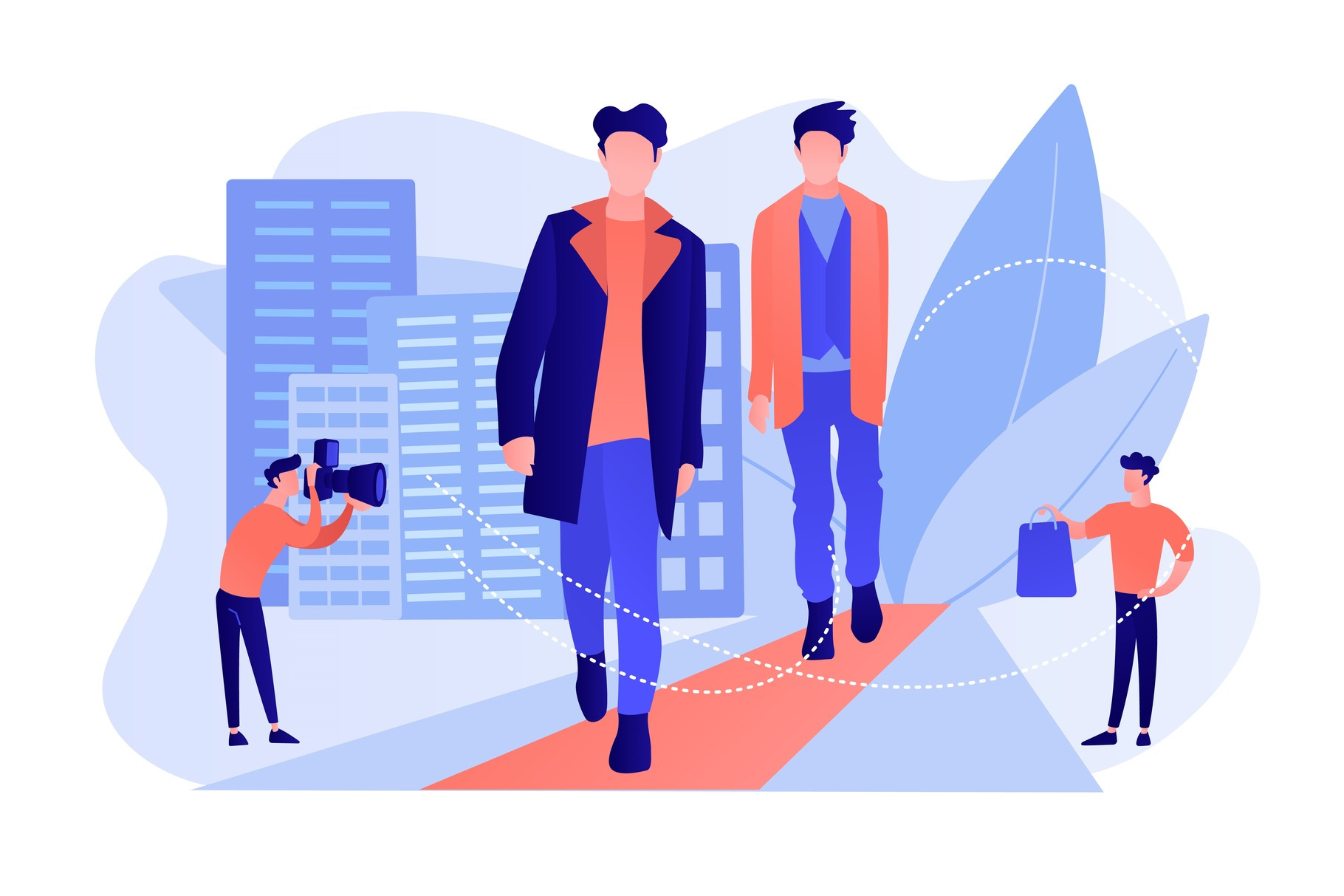 Men style and fashion concept vector, an Illustration by Visual Generation