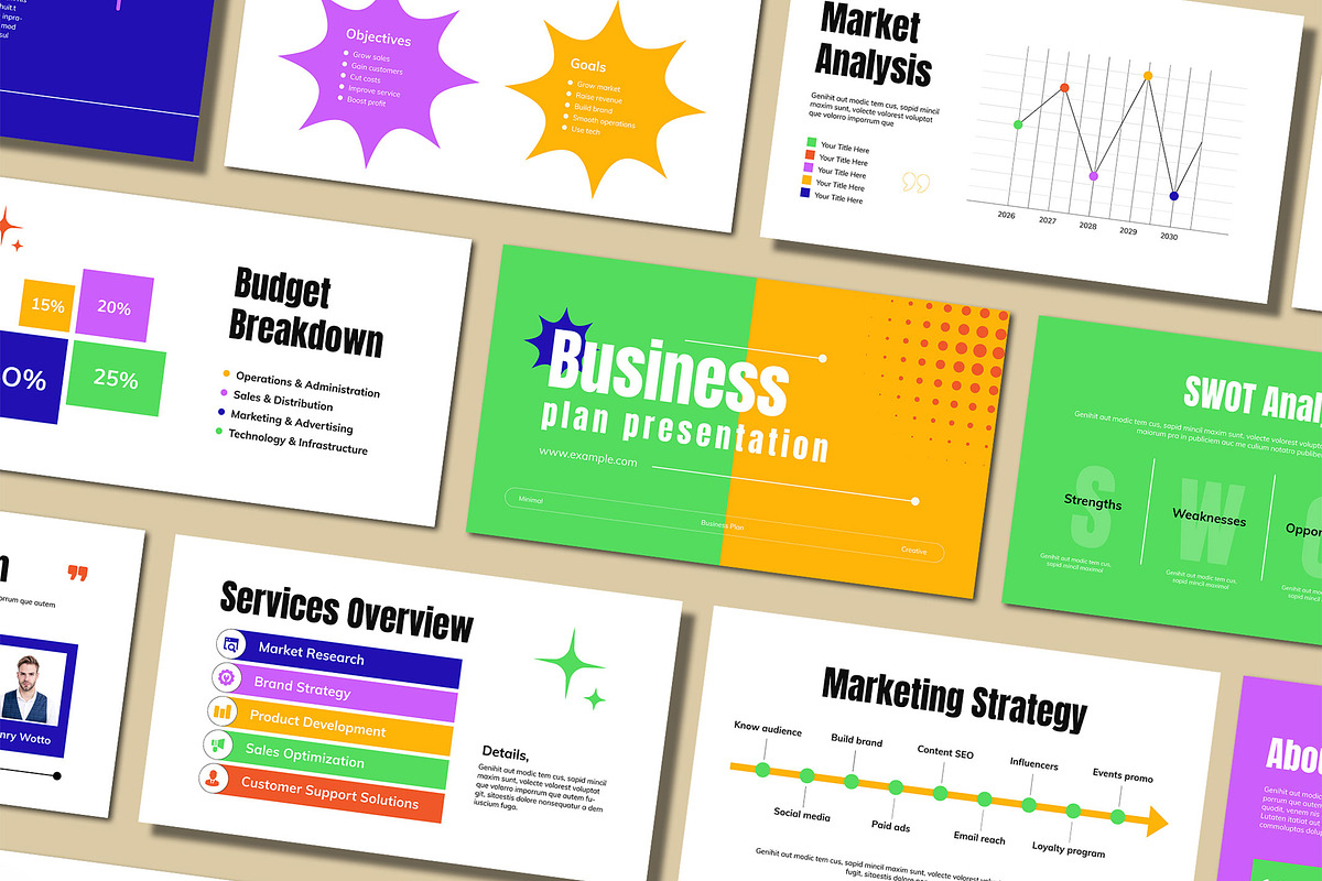 Business Plan Presentation Template