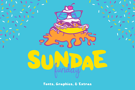 Sundae Funday Font Family | Script fonts ~ Creative Market