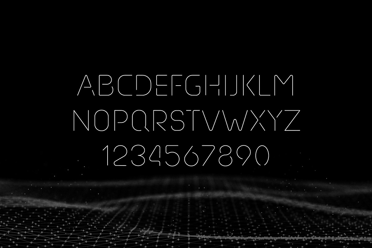 Castor - Futuristic Font, a Sans Serif Font by RDShop