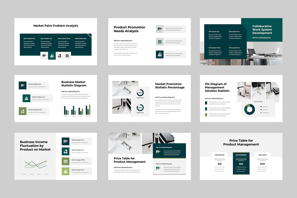 Formbased Powerpoint Template, a Presentation Template by TMint Creative