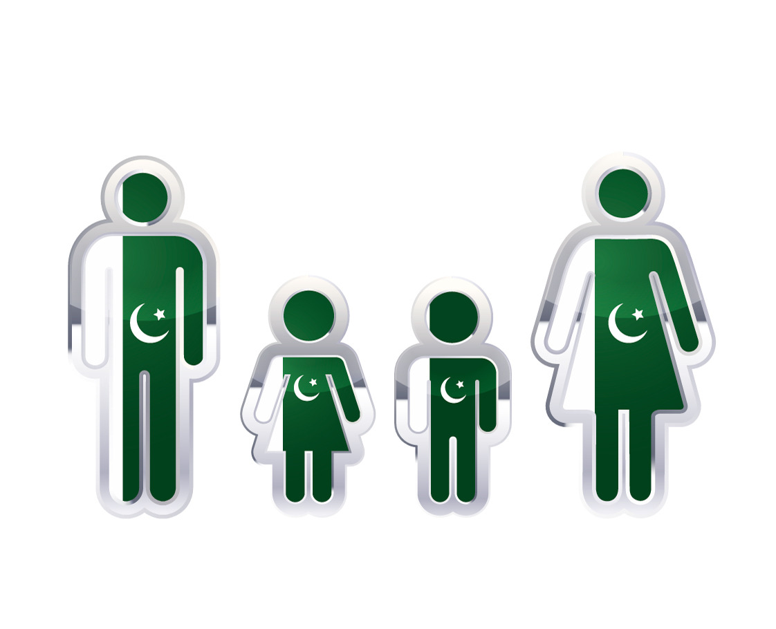 People icon with Pakistan flag, an Object Graphic by BestPics