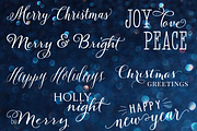 Christmas Wording vol.1 - overlays, an Object Graphic by BrownLeopard