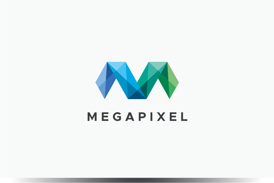 Megapixel - M Logo, a Branding & Logo Template by yopie