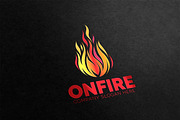 On Fire Logo, a Branding & Logo Template by essegraphic