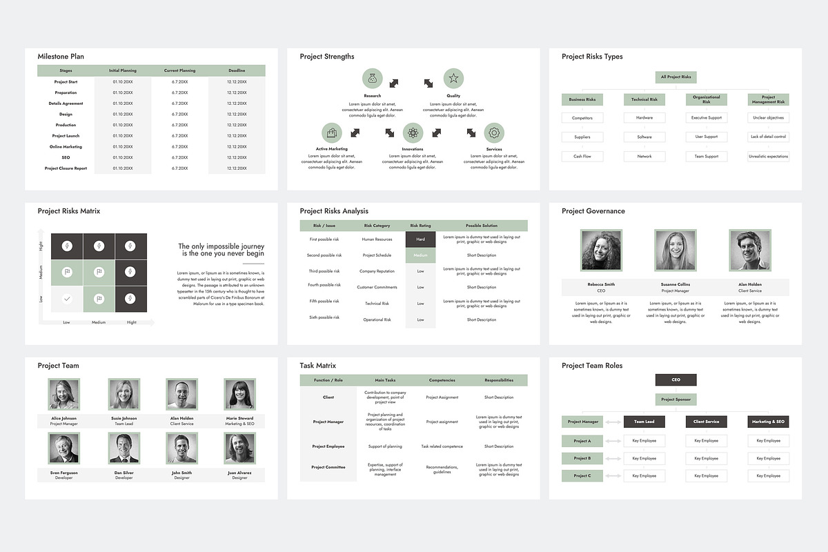 Project Scope Statement PowerPoint