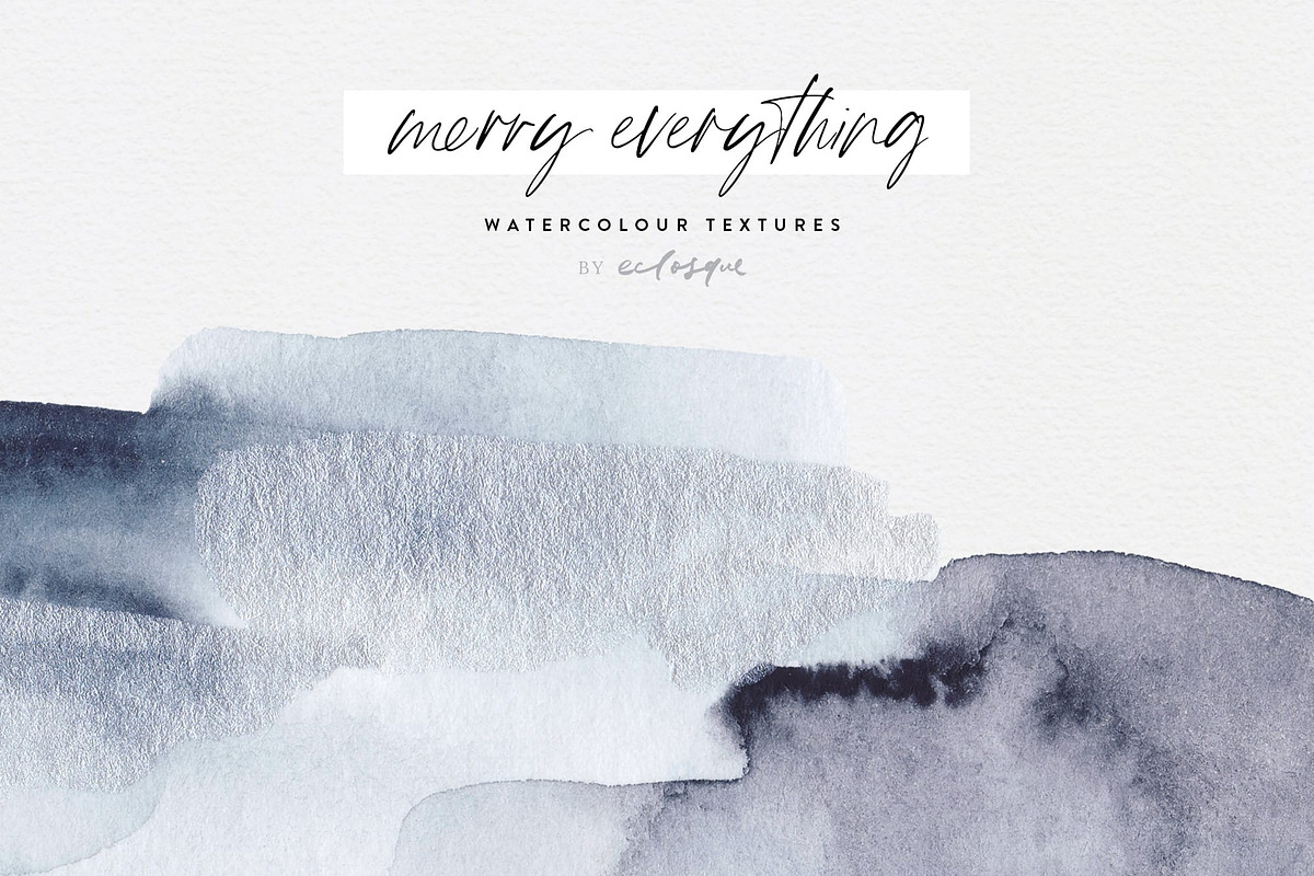 Merry Everything Design Kit, a Texture Graphic by eclosque