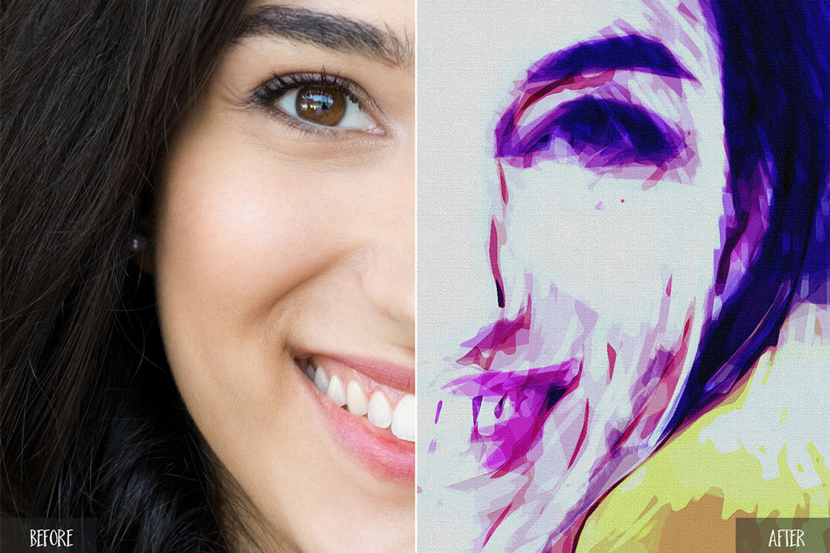 Expressionism - Photoshop Mockup, an Action Add-On by Medialoot