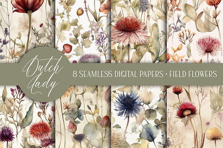 Floral Botanics | Graphic Patterns ~ Creative Market