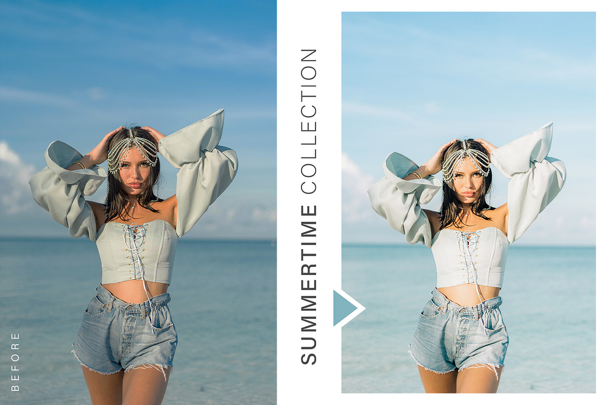 Summer Lightroom presets, an Action Add-On by BeArt-Presets