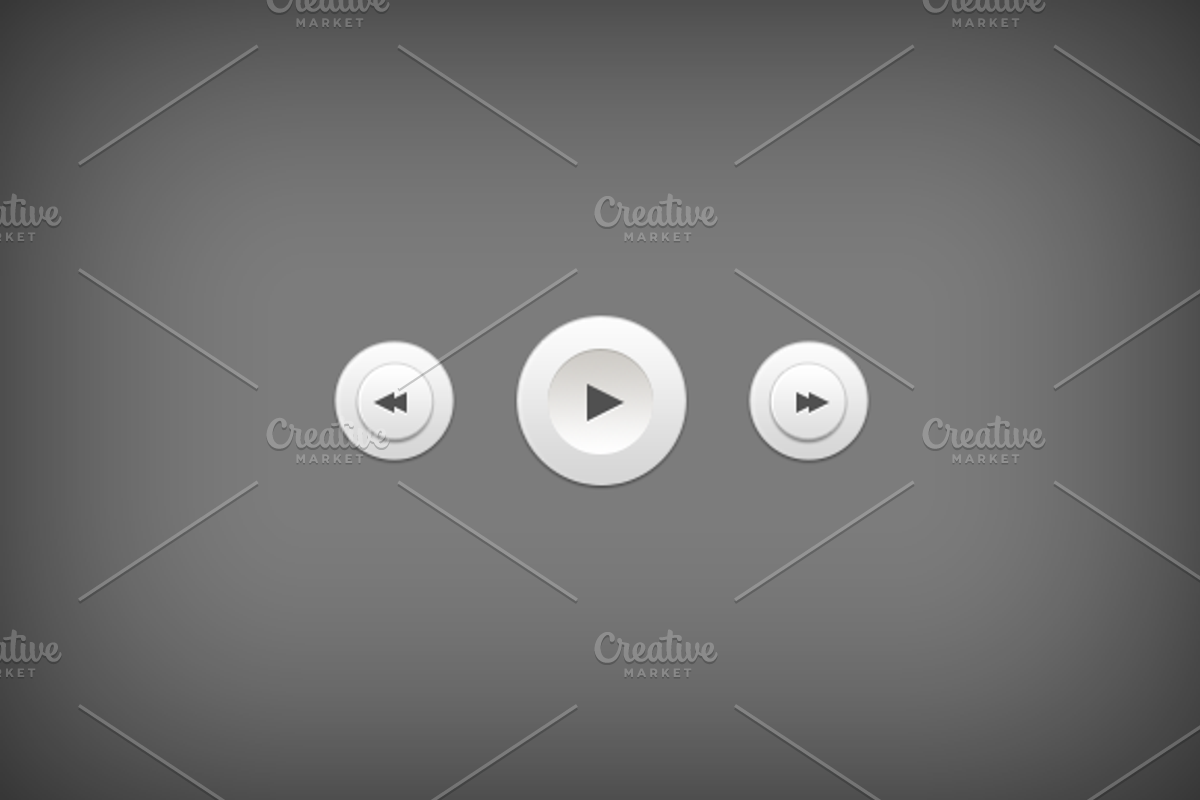 Buttons Pack, an UI Kit Template by Prosymbols