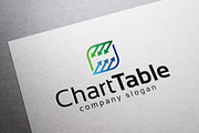 Chart Table Logo, a Branding & Logo Template by EmilGuseinov