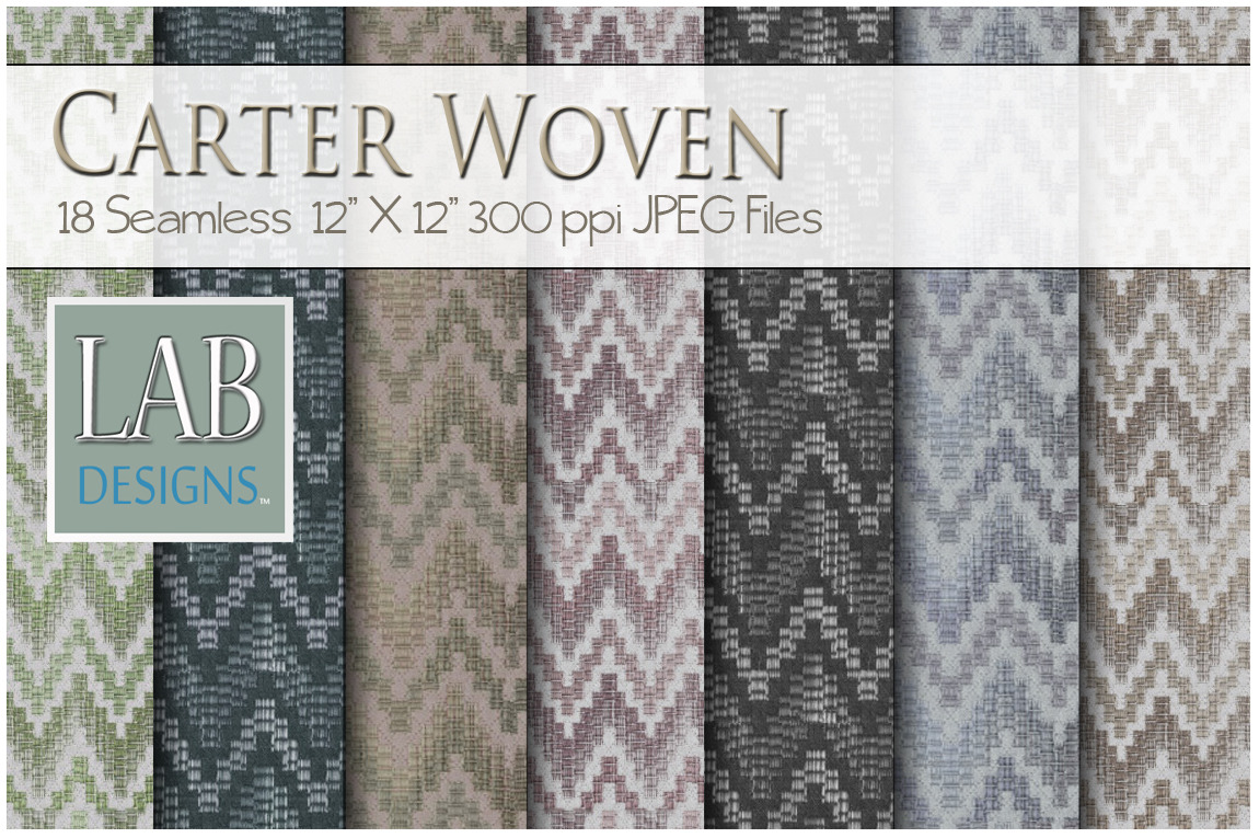 18 Woven Seamless Fabric Textures, a Texture Graphic by Lab Designs