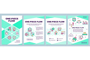 One piece flow brochure template, a Brochure Template by bsd studio