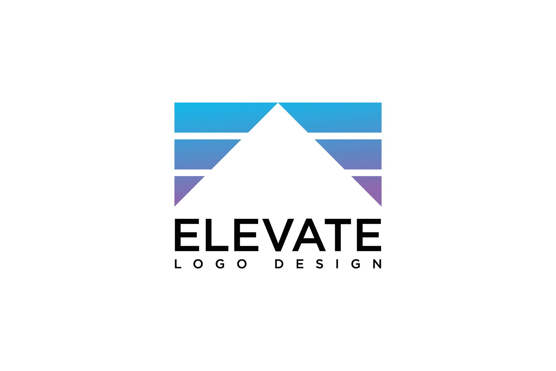 E Elevate Logo Design, a Branding & Logo Template by FransiskaDesign