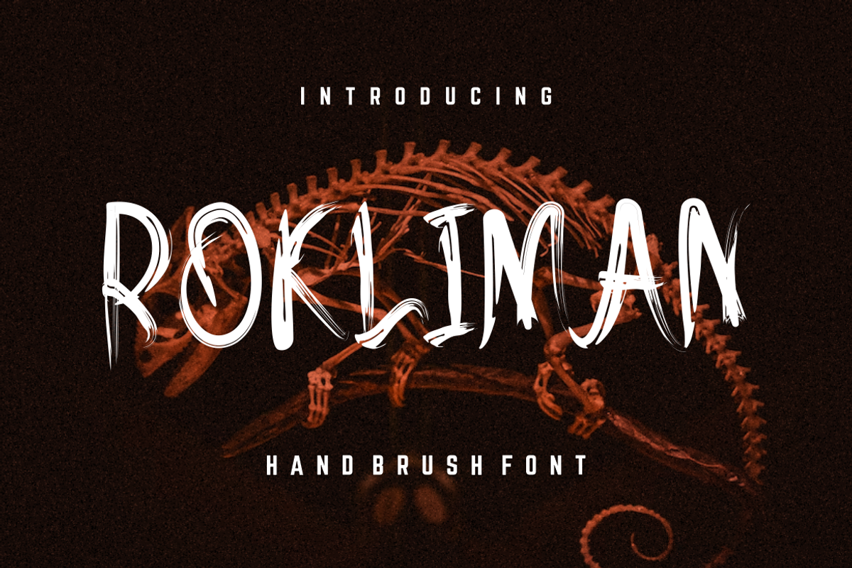 Rokliman font, a Script Font by VectorCraft