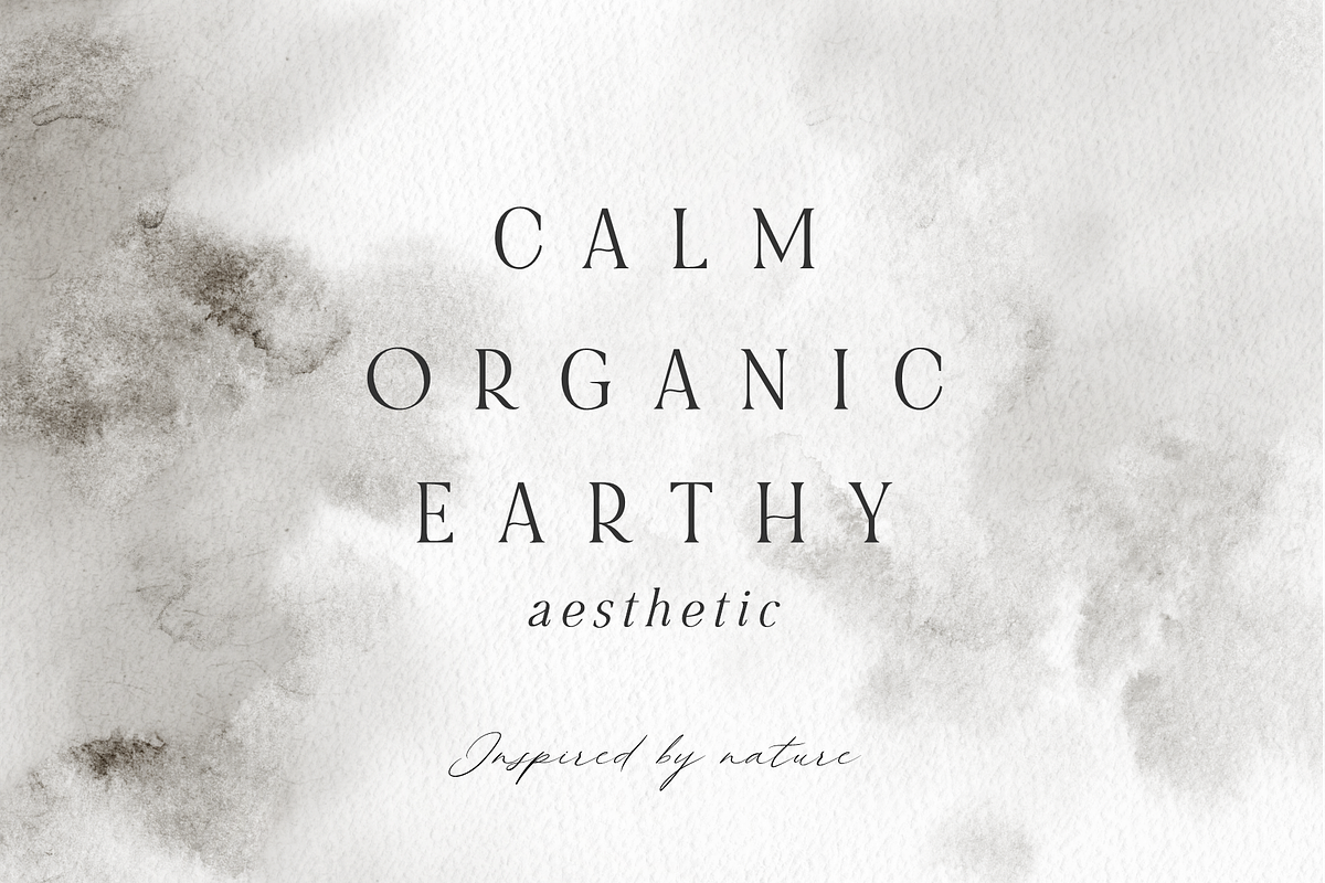 CALM ORGANIC EARTHY aesthetic, a Background Graphic by Youksy