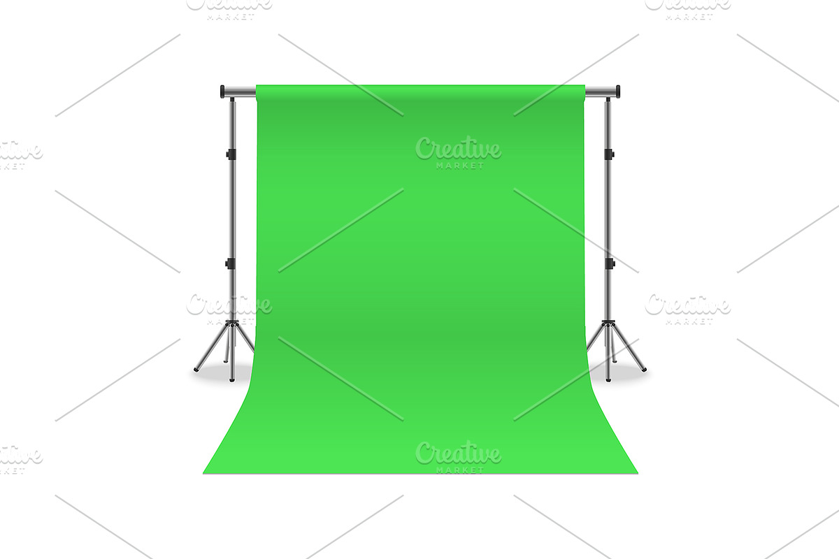 Photo Studio Background. Vector, a Decorative Illustration by Bigmouse_art