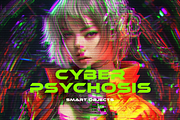 Cyber Psychosis Photo Effect, a Layer Style Add-On by Design Squad
