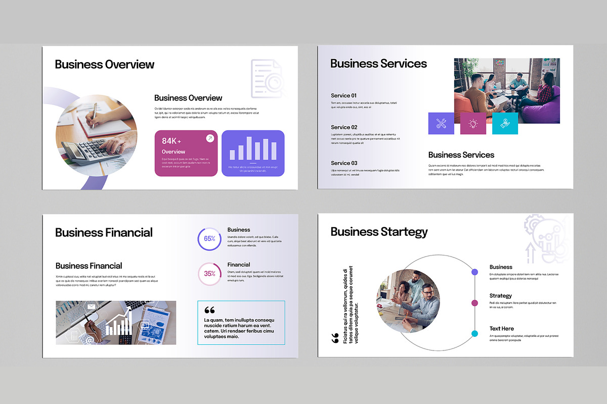 Business Plan Presentation Template