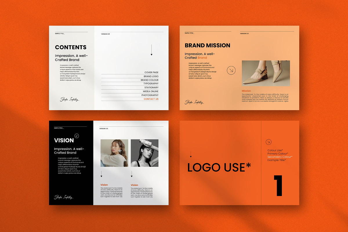 Brand Identity Guidelines Template, a Branding & Logo Template by ...