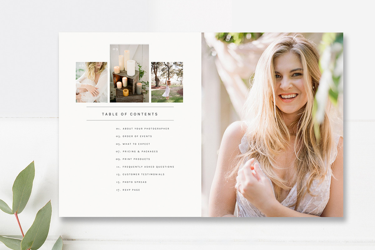 Boudoir Photography Magazine, a Magazine Template by By Stephanie Design