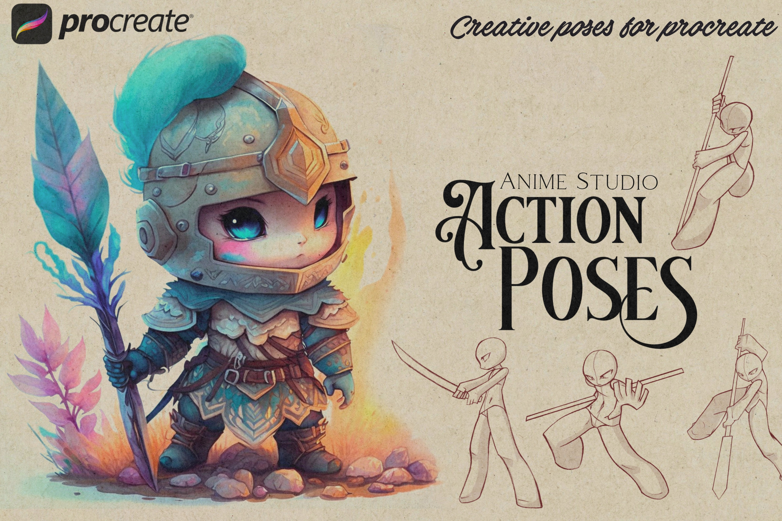 Procreate drawing motion, a Brush Add-On by Studio.Valhalla | Creative ...