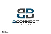 b letter connected logo template, a Branding & Logo Template by meisuseno