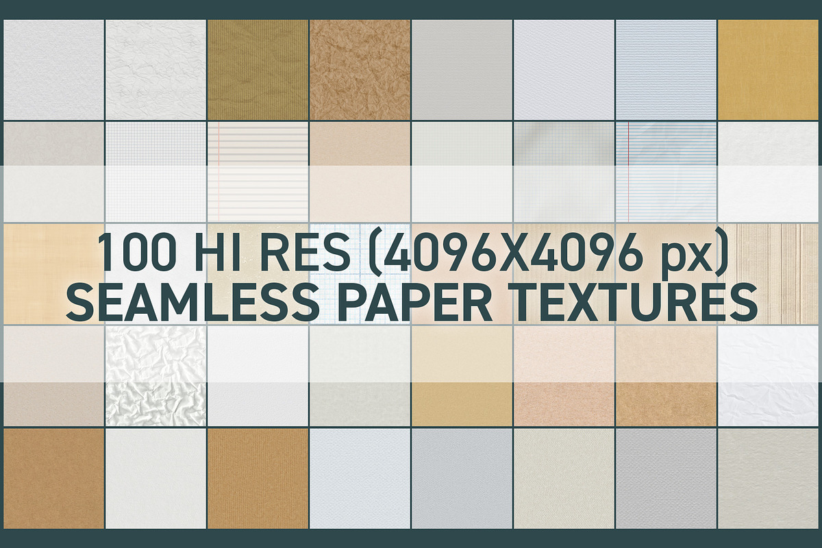 100 Seamless Paper Texture, a Texture Graphic by Creative Graphics